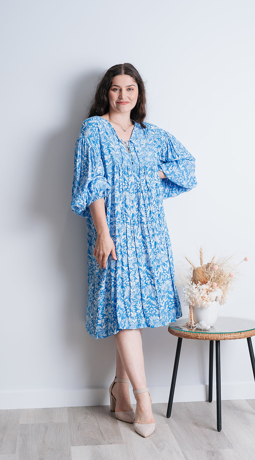 House of Lacuna ~ Sienna Dress in Tropical Blue – KelK. Styling Fashion ...